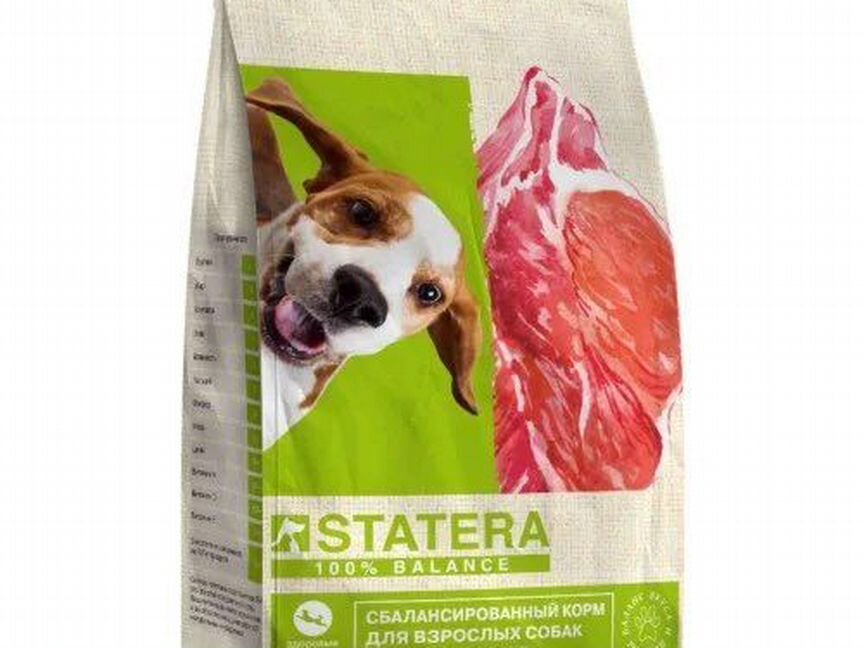 Statera для взрослых собак 18 кг ягнёнок