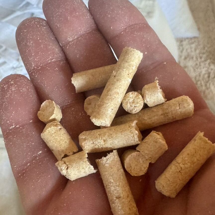 Наполнитель для кошачьего туалета древесный