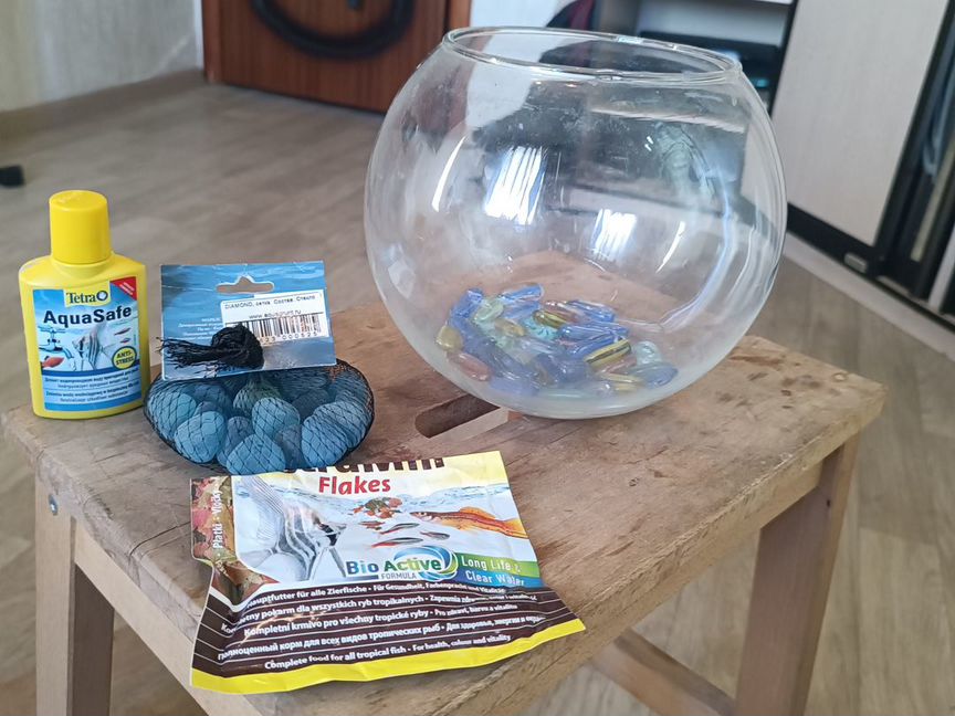 Аквариум 2 литра шар