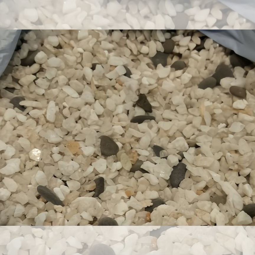 Грунт Белый мраморный 4кг