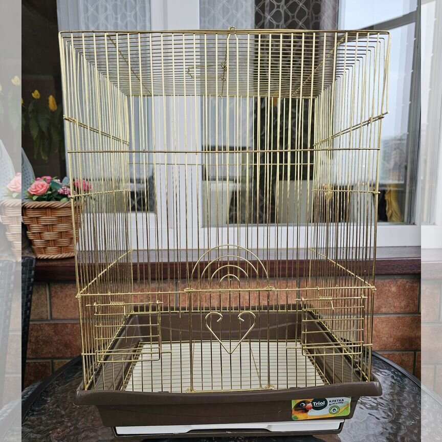 Клетка для попугая б/у