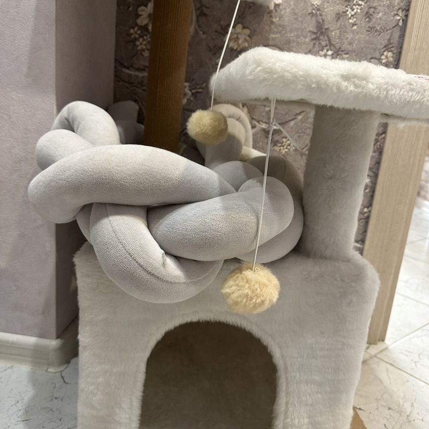 Когтеточка домик для кошки