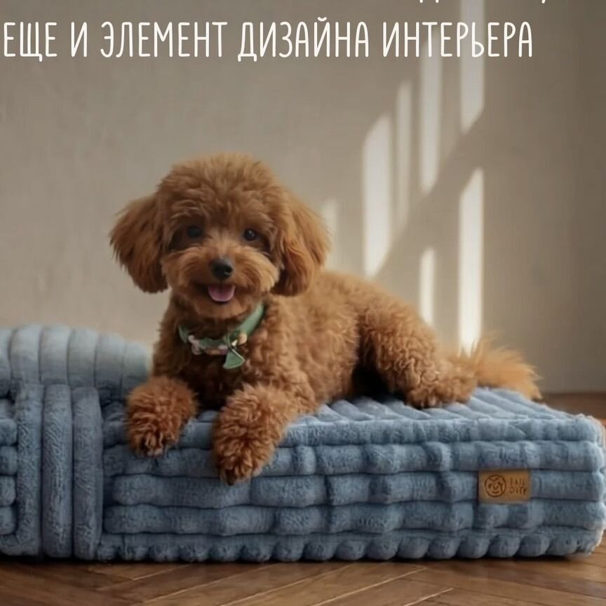 Лежка Ира и Стич (Клауди -цвет Дюна)