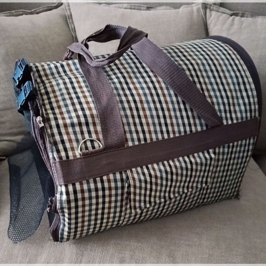 Сумка переноска большая для кошек и с