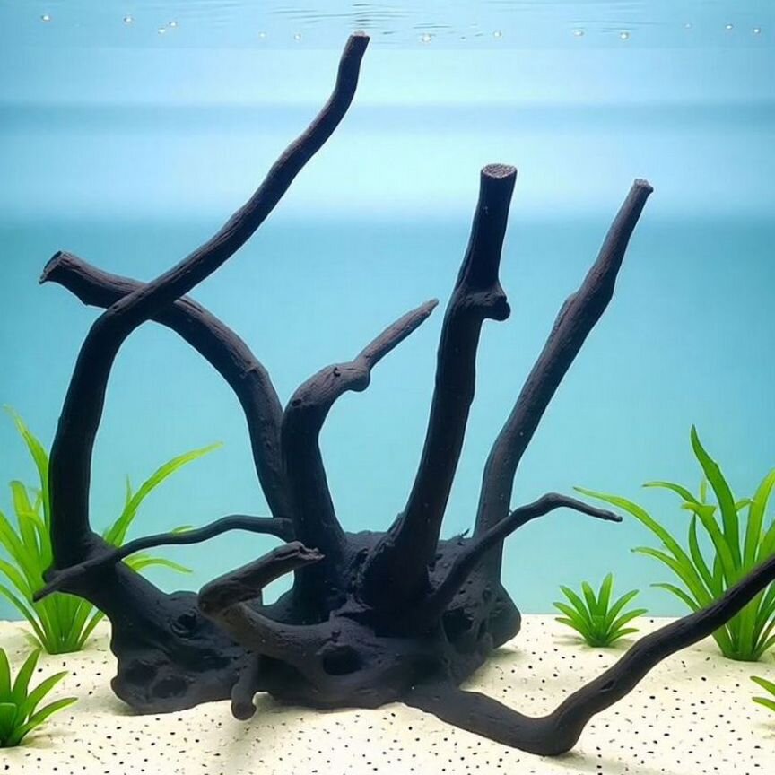 Коряга черная паучий корень 27*22*23 вк413