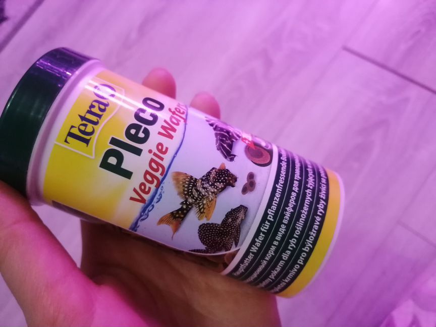 Корм для сомов tetra pleco veggie wafers