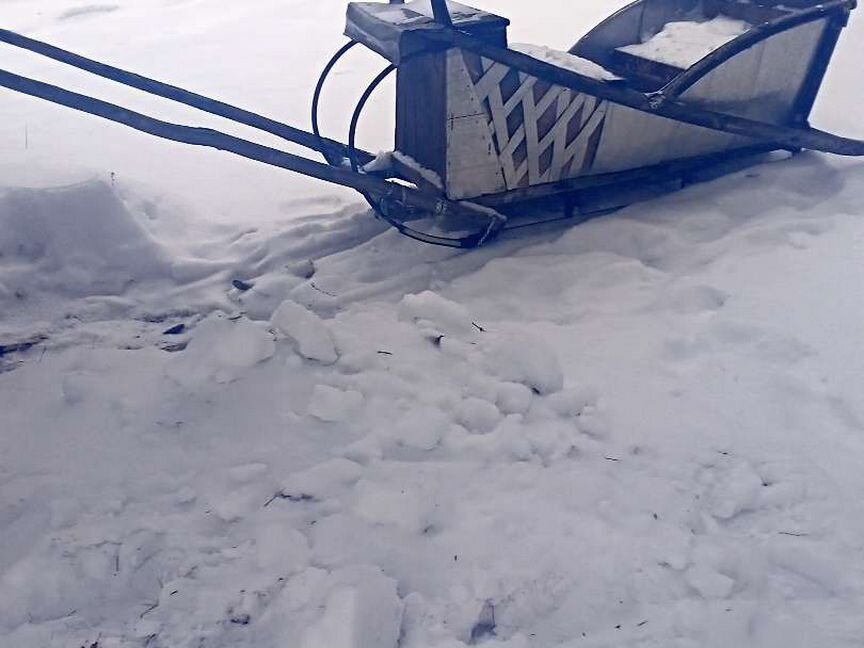 Кошевка и сани для лошади