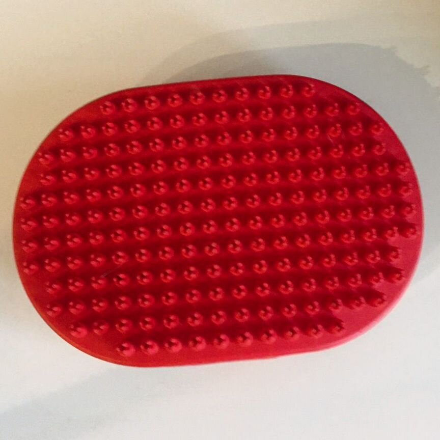 Щетка грумер резиновая