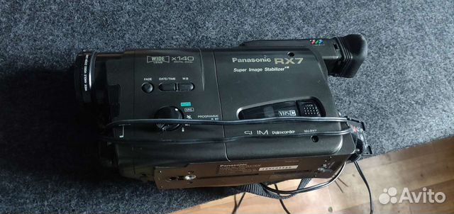 Видеокамера Panasonic rx7 vhs-c купить в Москве | Электроника | Авито