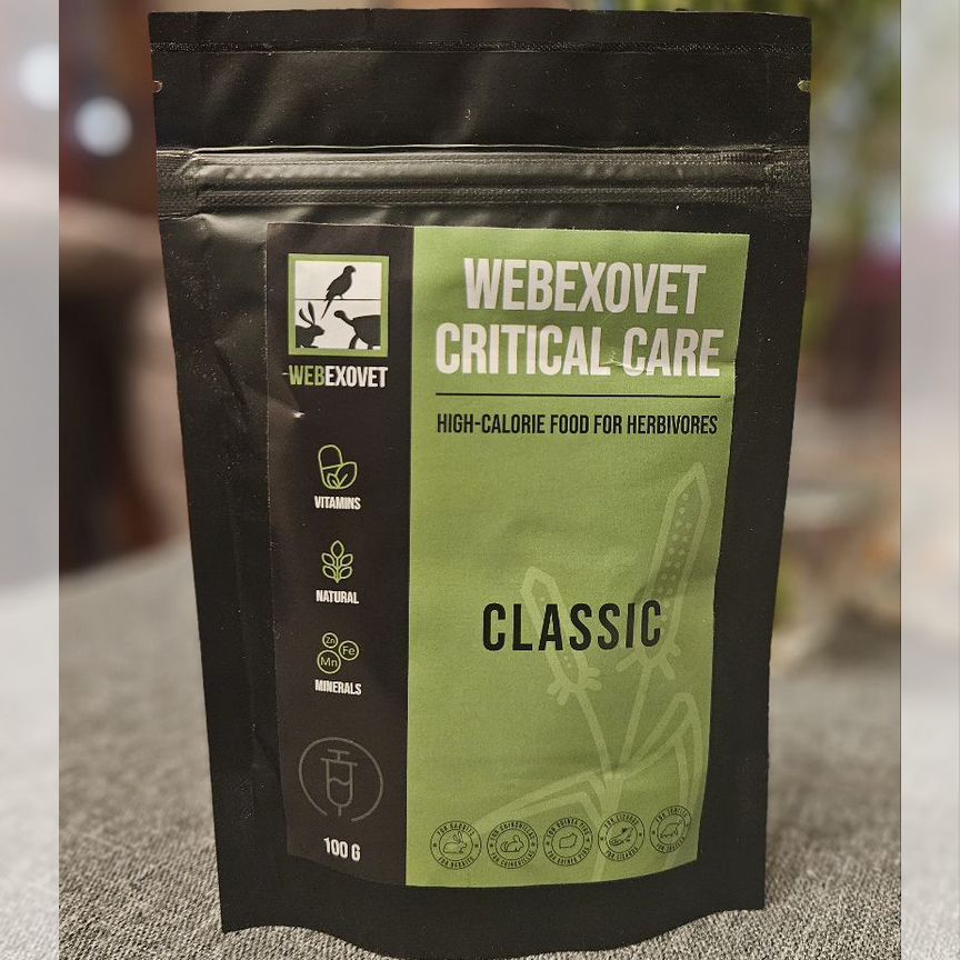 Webexovet critical care корм для травоядных
