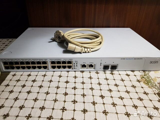 Коммутатор 3COM Switch 3C17304A купить в Москве | Электроника | Авито