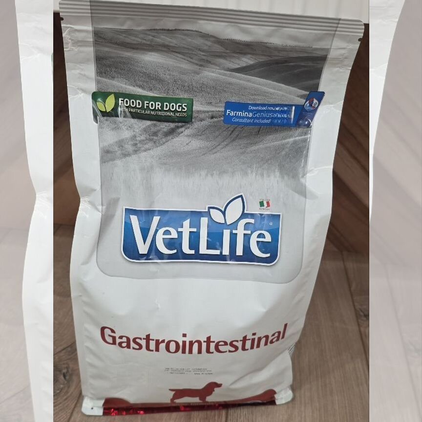 Корм для собак с проблемами жкт Farmina Vetlife