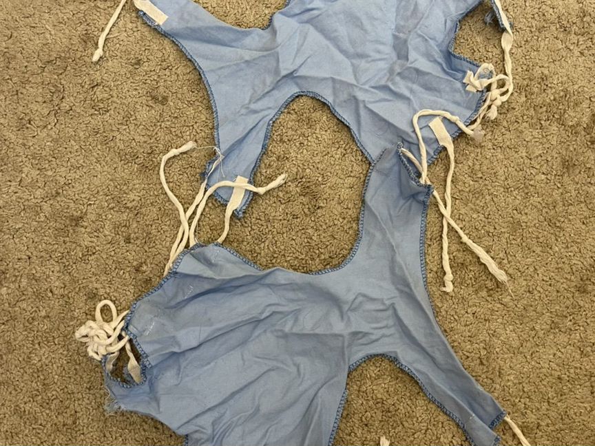 Медицинский костюм для йорка / кошки