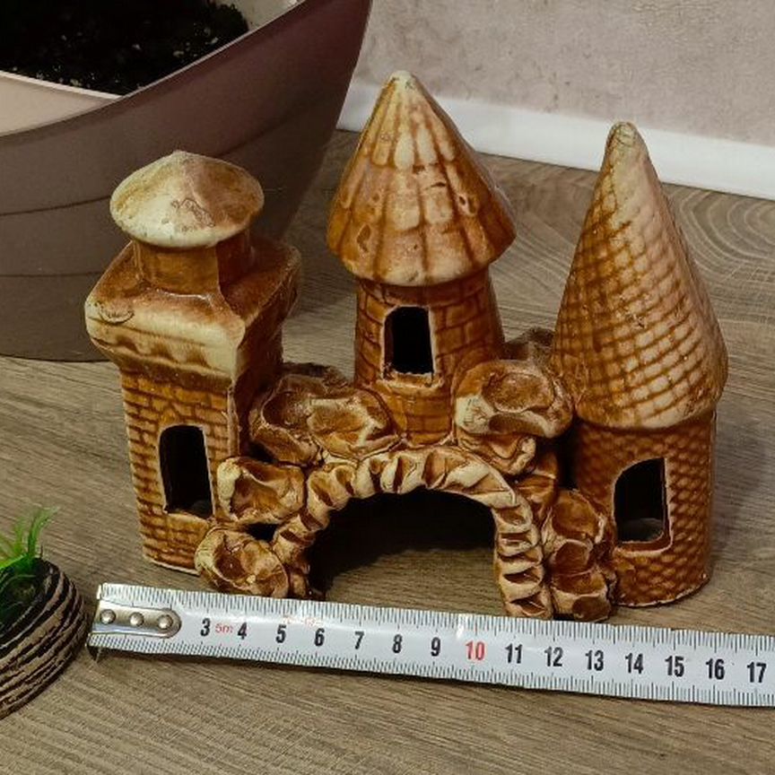 Грот "Замок" для аквариума