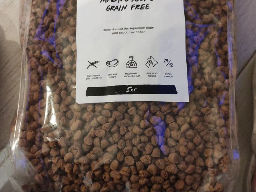 Корм для взрослых собак magnussons grain free
