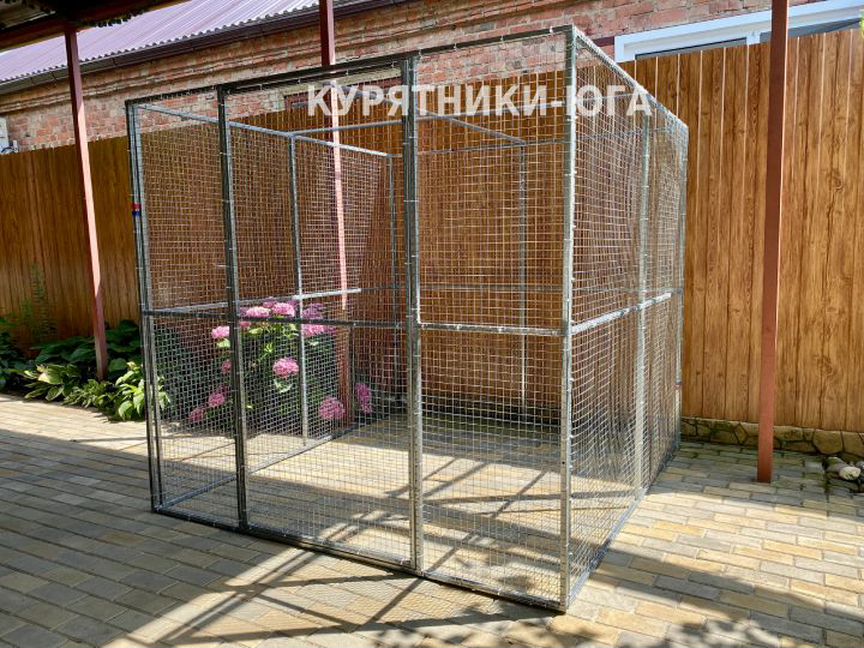 Курятник из сетки, выгул для кур, вольер для птицы