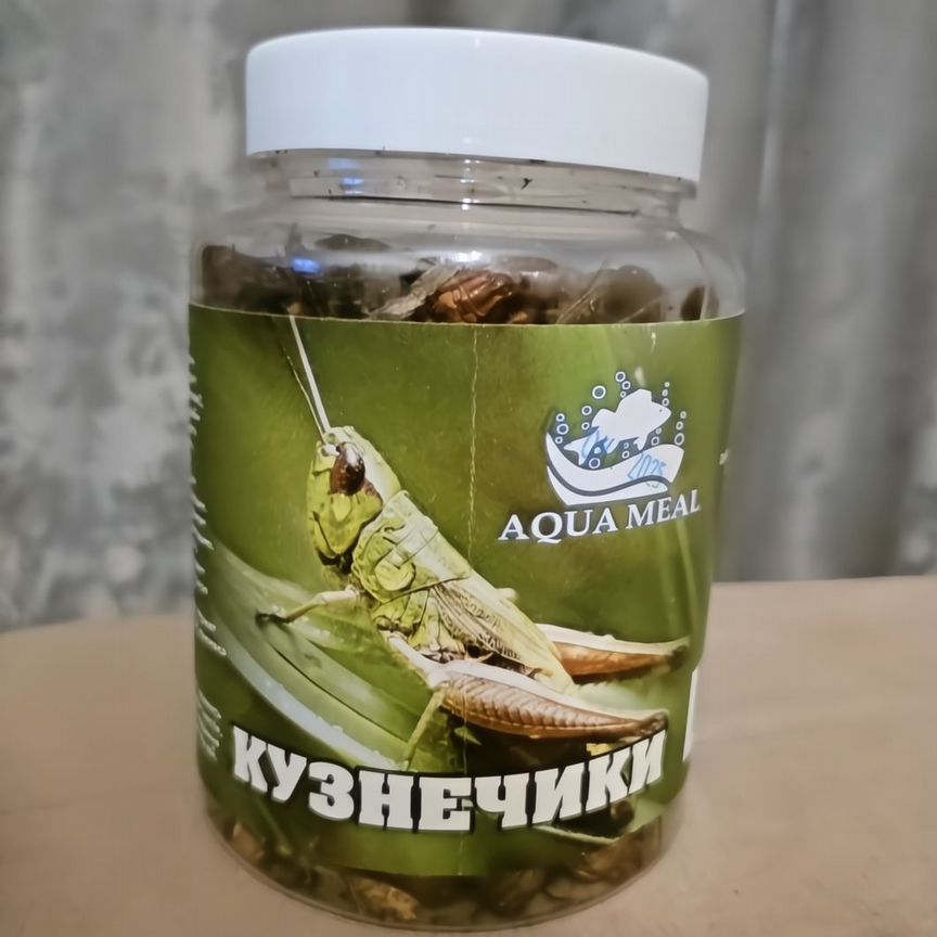 Корм для рептилий, рыб, мелких млекопитающих