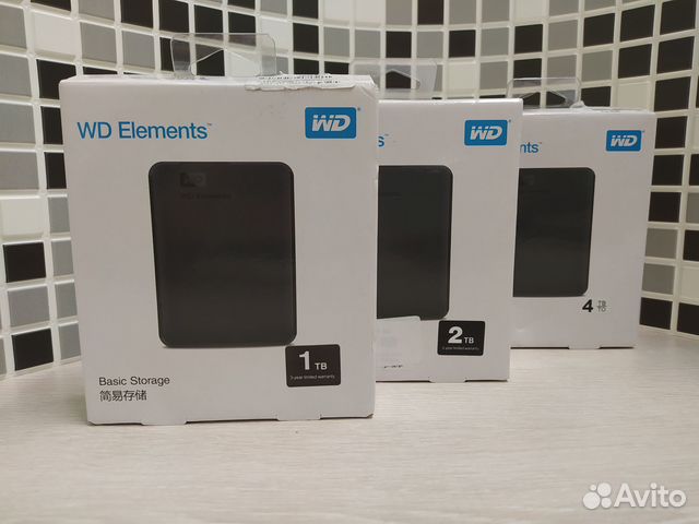 Новый Внешний жесткий диск WD Elements 2 TB купить в Москве ...