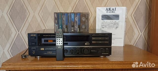 Кассетная дека akai GX-65 MK2 купить в Новокузнецке | Электроника | Авито