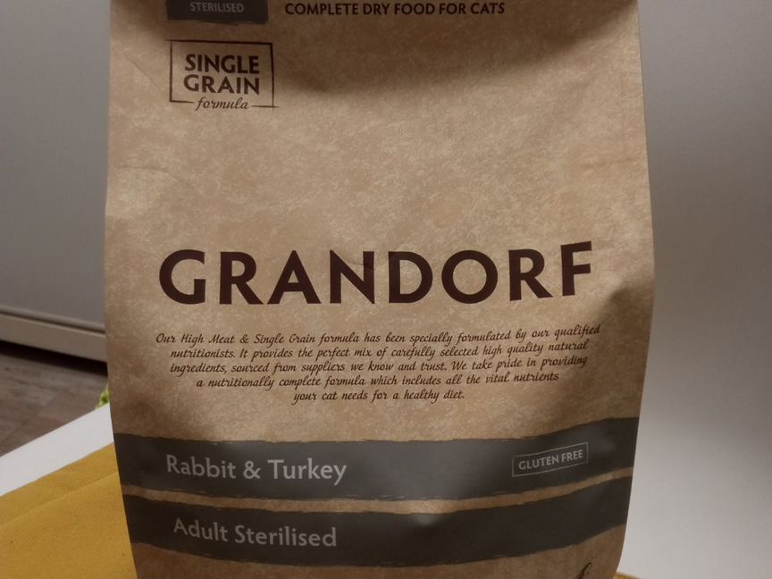 Сухой корм для стерилизованных кошек grandorf