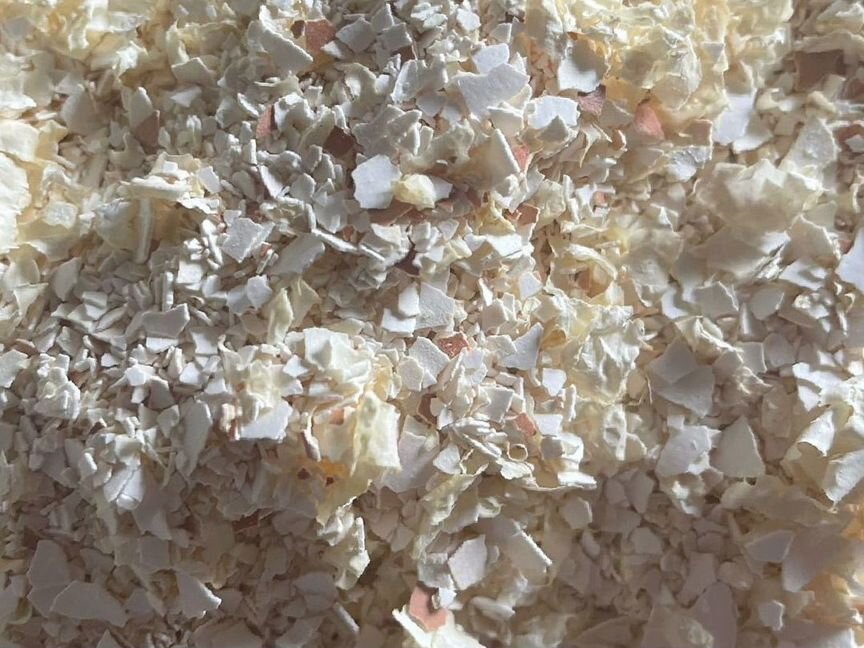 Скорлупа яичная фасованная в мешки по 20кг, опт