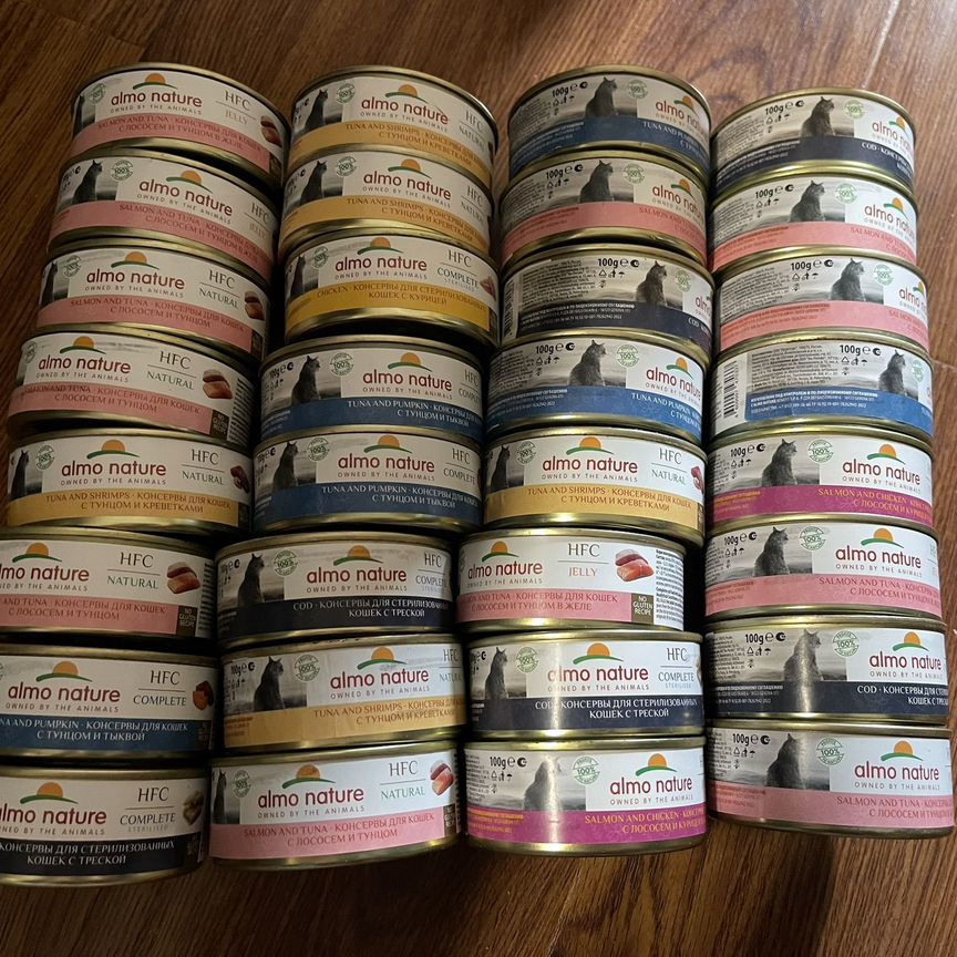 Корм для кошек almo nature