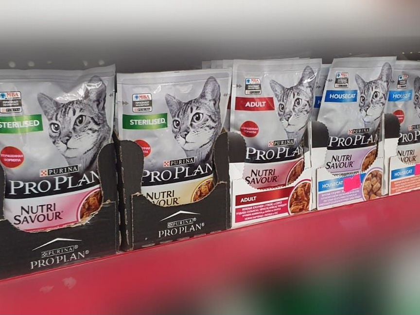 Влажный корм для кошек Pro Plan
