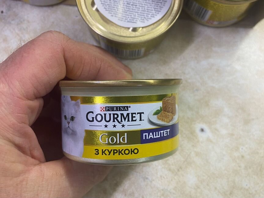 Корм для кошек гурме голд с курицей