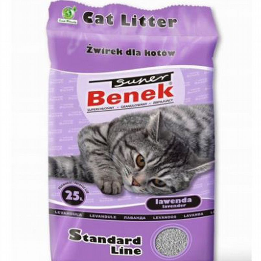 Наполнитель Бентонитовый Super Benek 25 л
