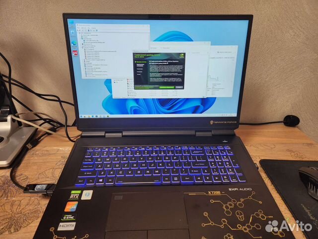 Ноутбук Clevo X170KM-G купить в Москве | Электроника | Авито