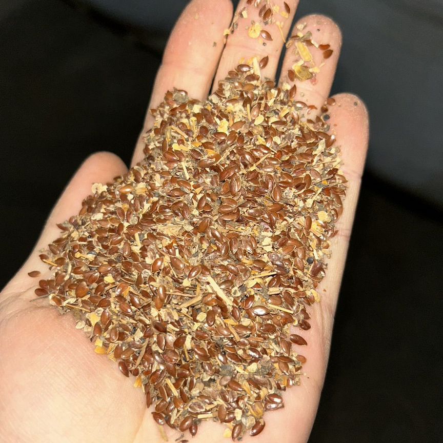 Отходы льна 25 тонн