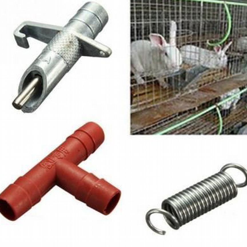 Ниппельные поилки для кроликов