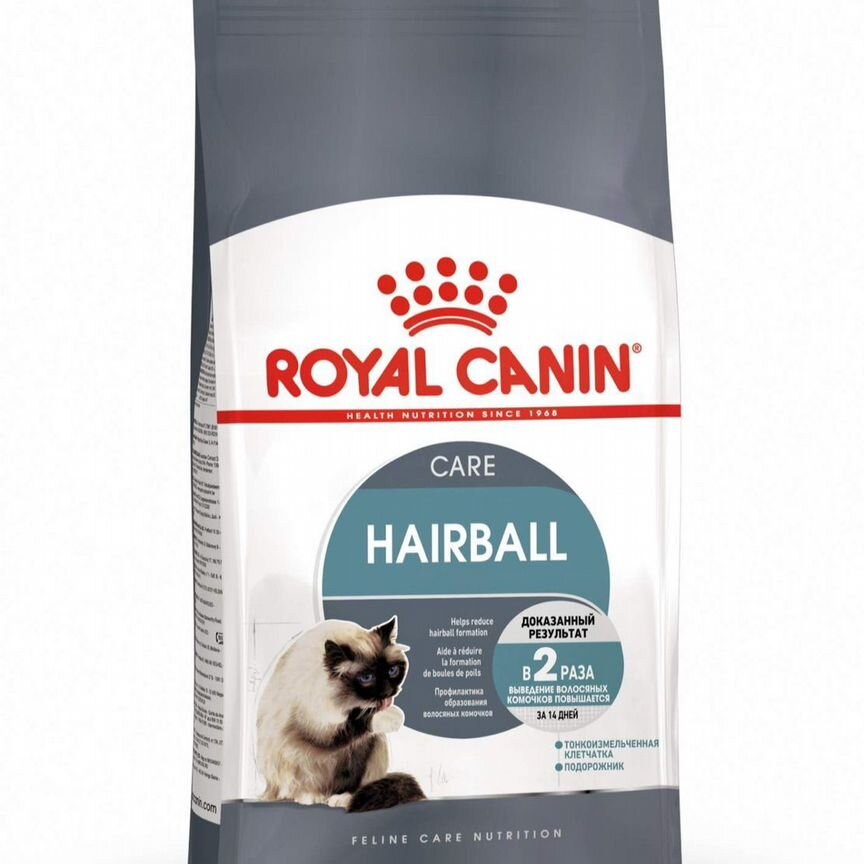 Корм для кошек Royal canin hairball care