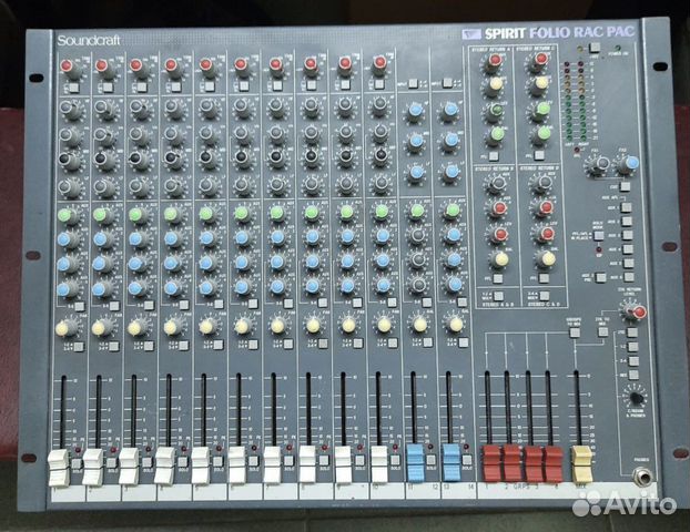 Микшерный пульт Soundcraft Spirit Folio Rac Pac купить в Одинцово ...