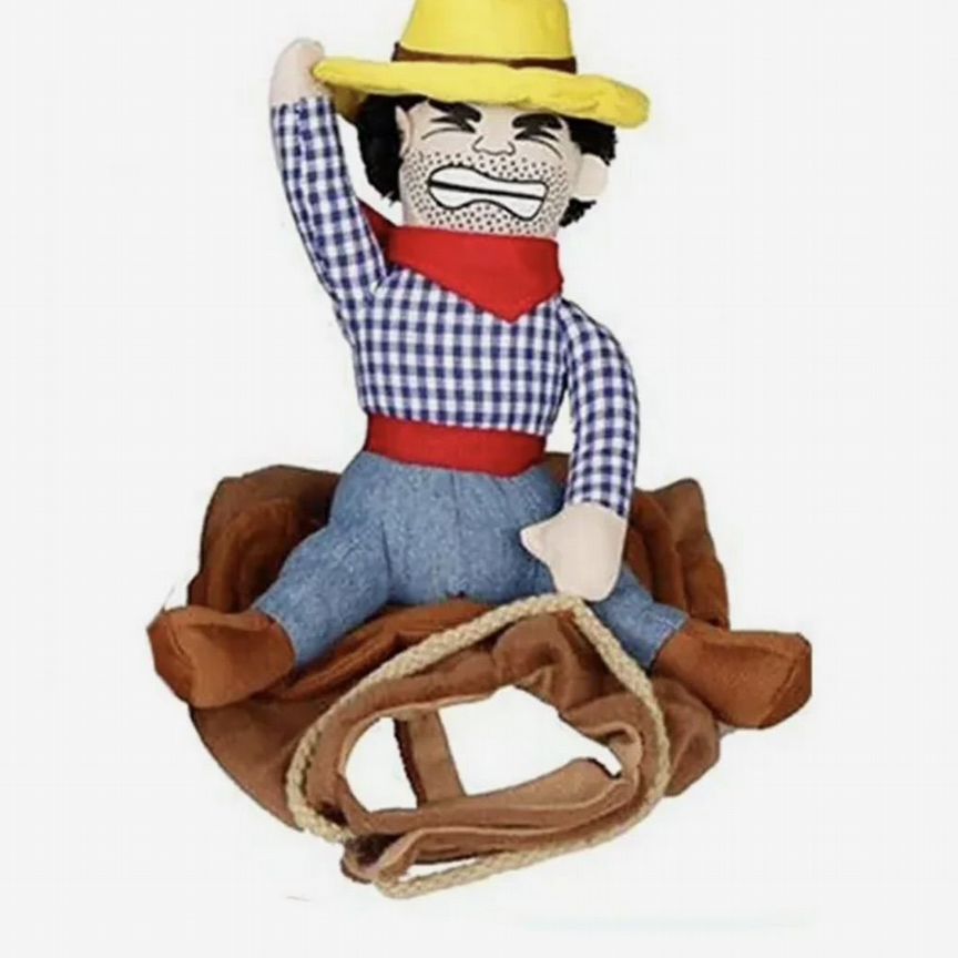 Новогодний костюм для маленькой собачки