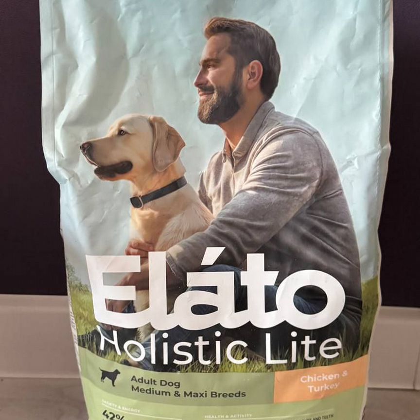 Elato Holistic Lite полнорационный сухой корм для