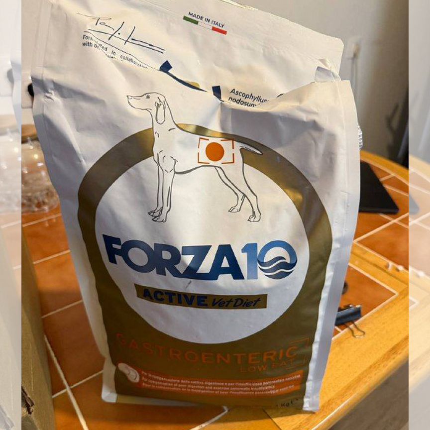Корм для собак Forza 10 Gastroenteric low fat 4кг