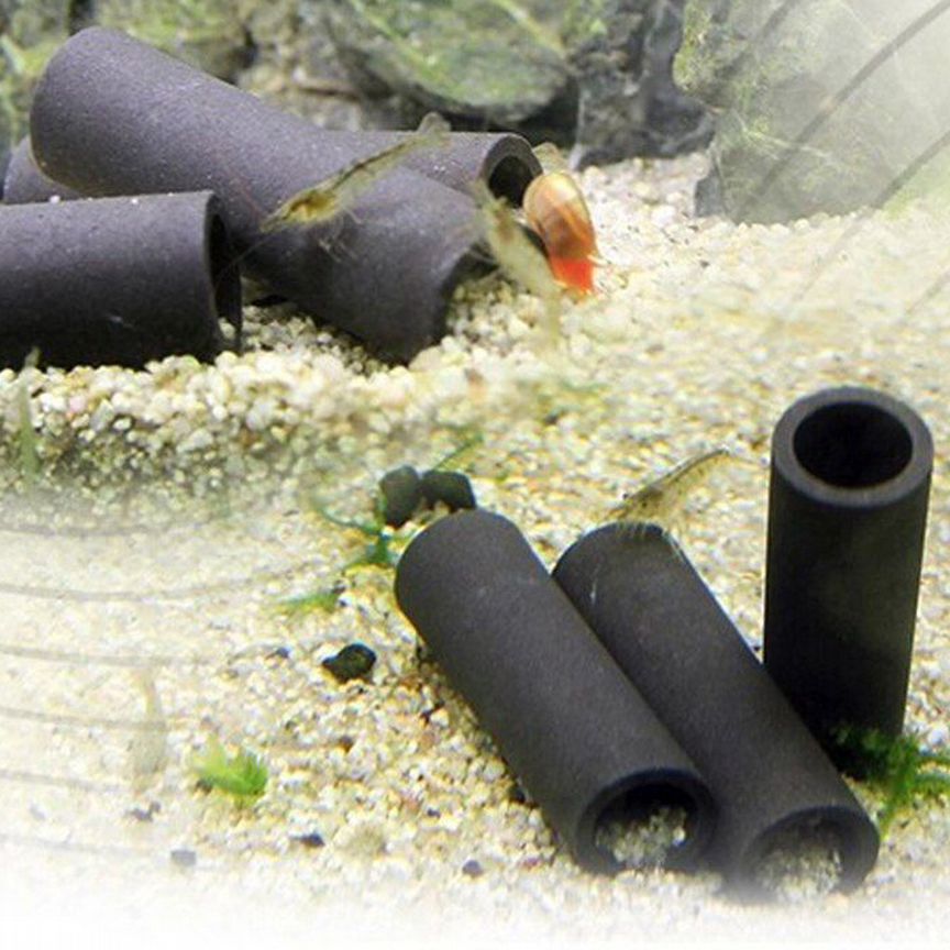 Аквариумный декор керамическая трубка