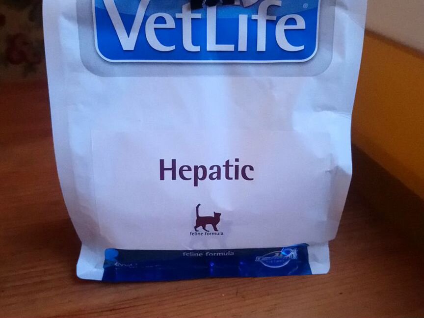 Корм сухой Vetlife Hepatic и Royal Canin Hepatic