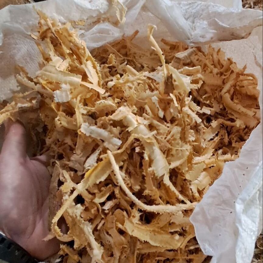 Стружка сухая(ольха,хвоя)