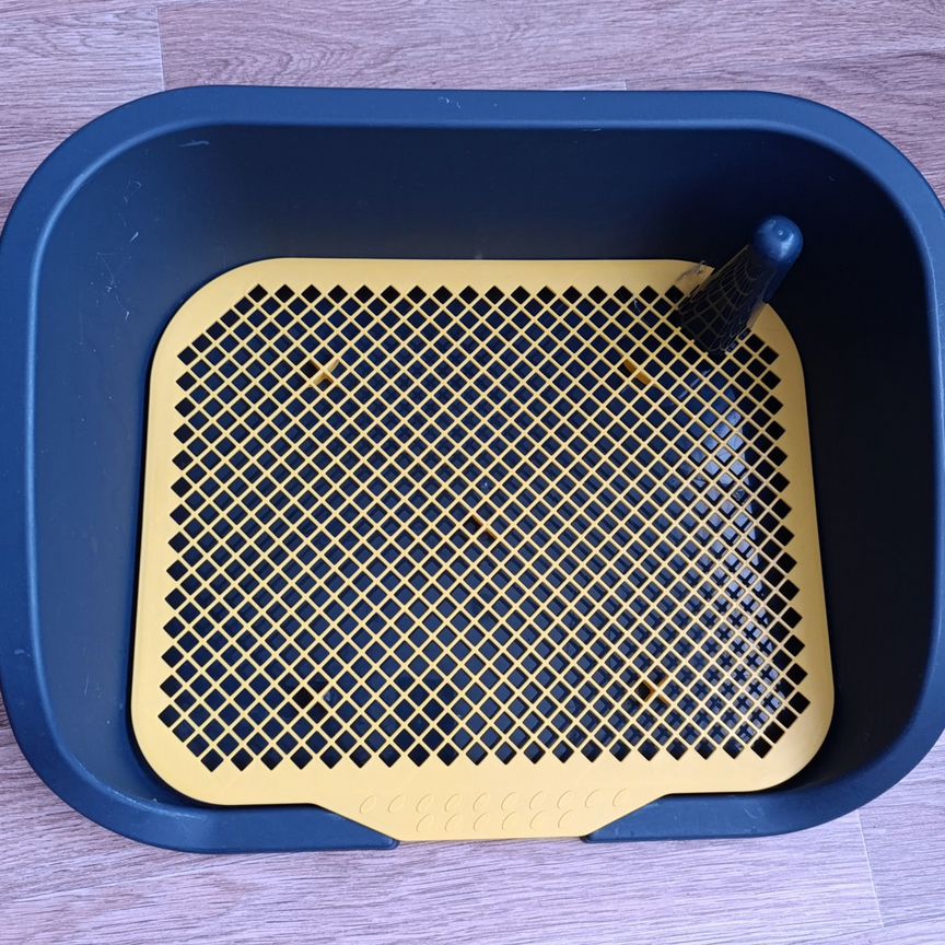 Лоток для собак со столбиком