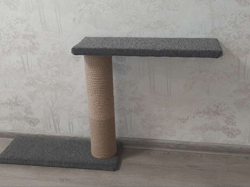 Когтеточка домик для кошки новый