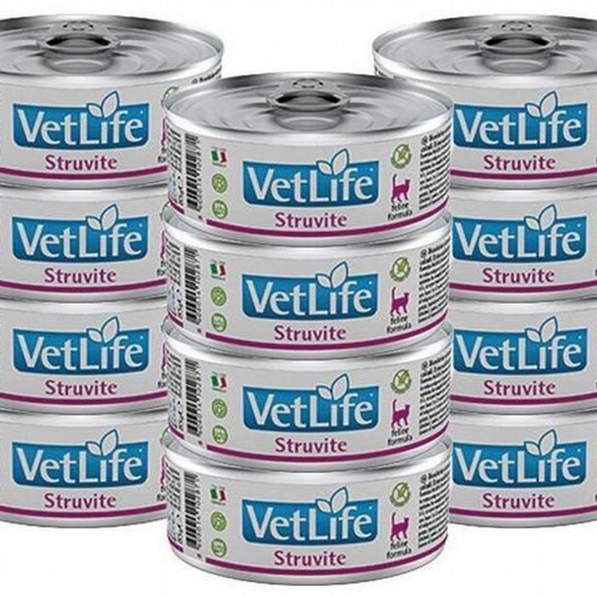 36 банок - влажный корм Farmina Vet Life Struvite