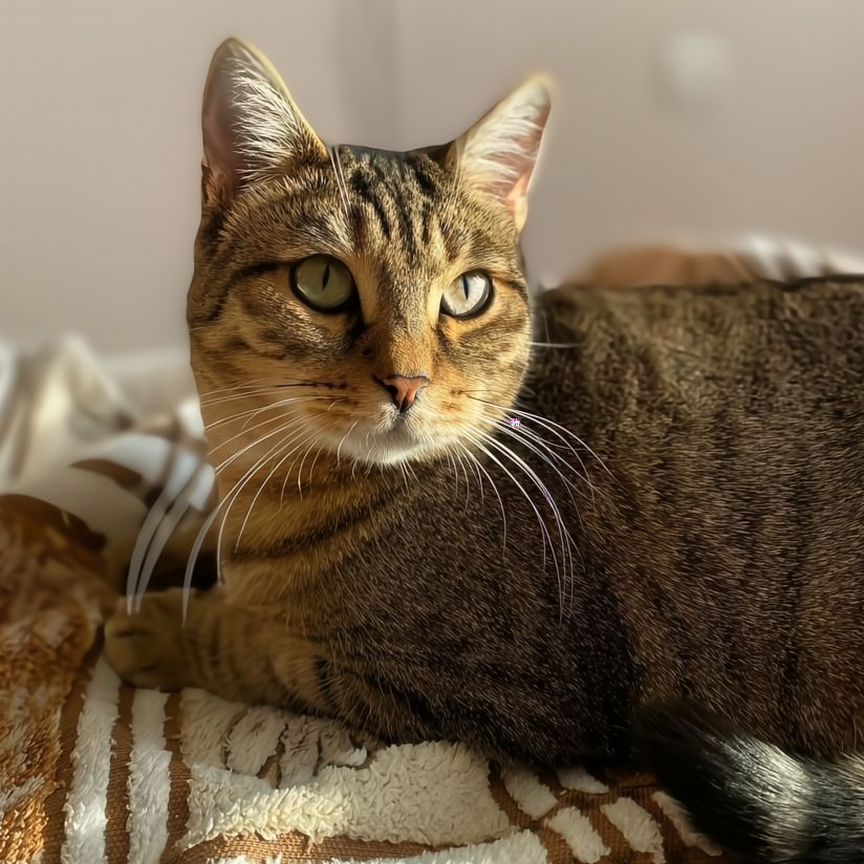 Взрослая кошка в добрые руки