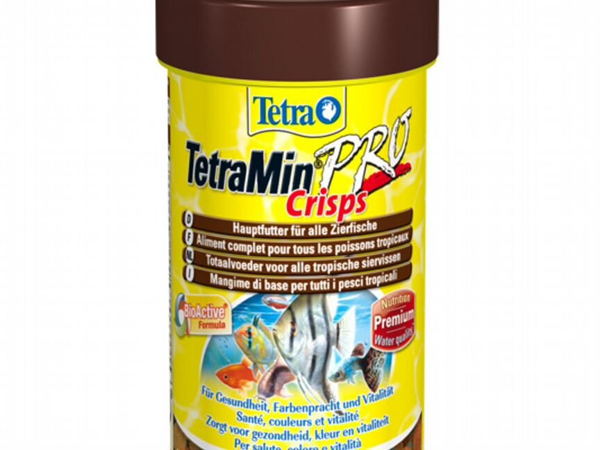 Tetra Min Pro Crisps 250мл Корм для всех видов рыб