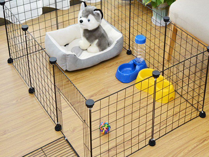 Вольер для щенков в квартиру