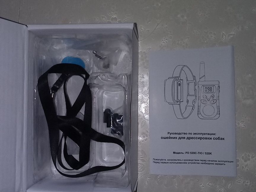 Электронный ошейник для собак с пультом