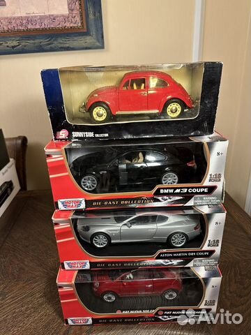 1:18 Volkswagen Beetle, BMW M3 e92, Aston Martin купить в Москве ...