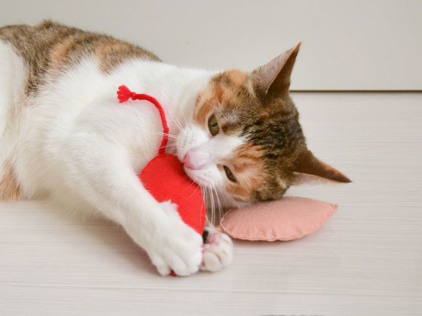 Игрушка для кошки. Мышка