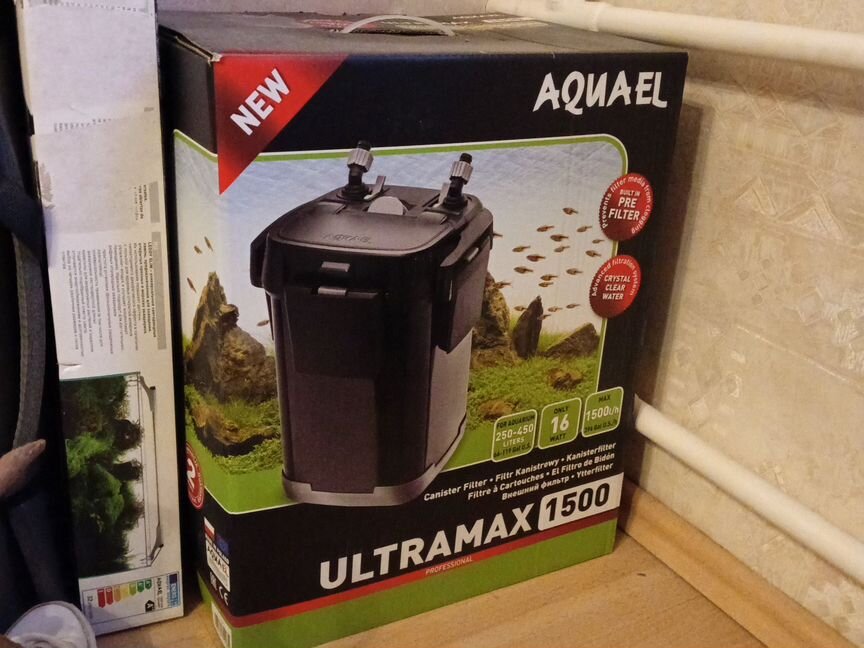 Внешний фильтр Aquael Ultramax 1500